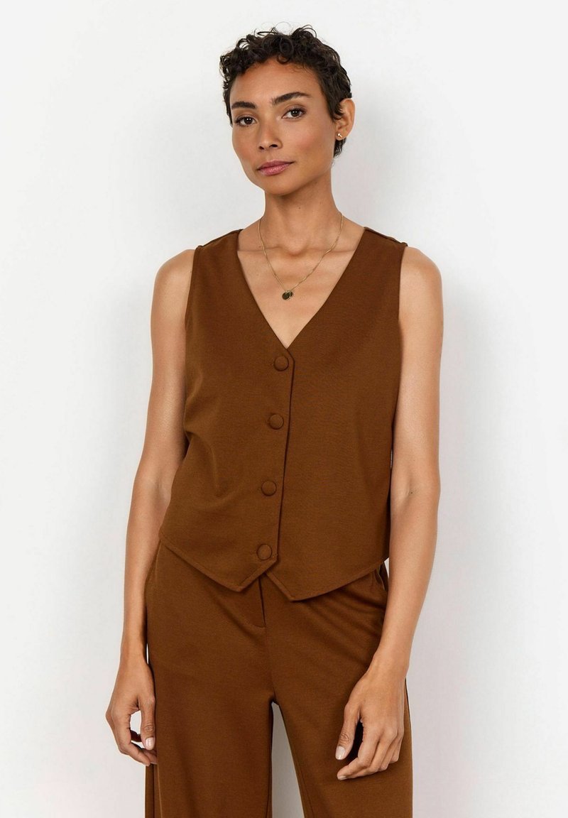 Soyaconcept SC-DANIELA 10 - Kamizelka/brązowy - Zalando.pl
