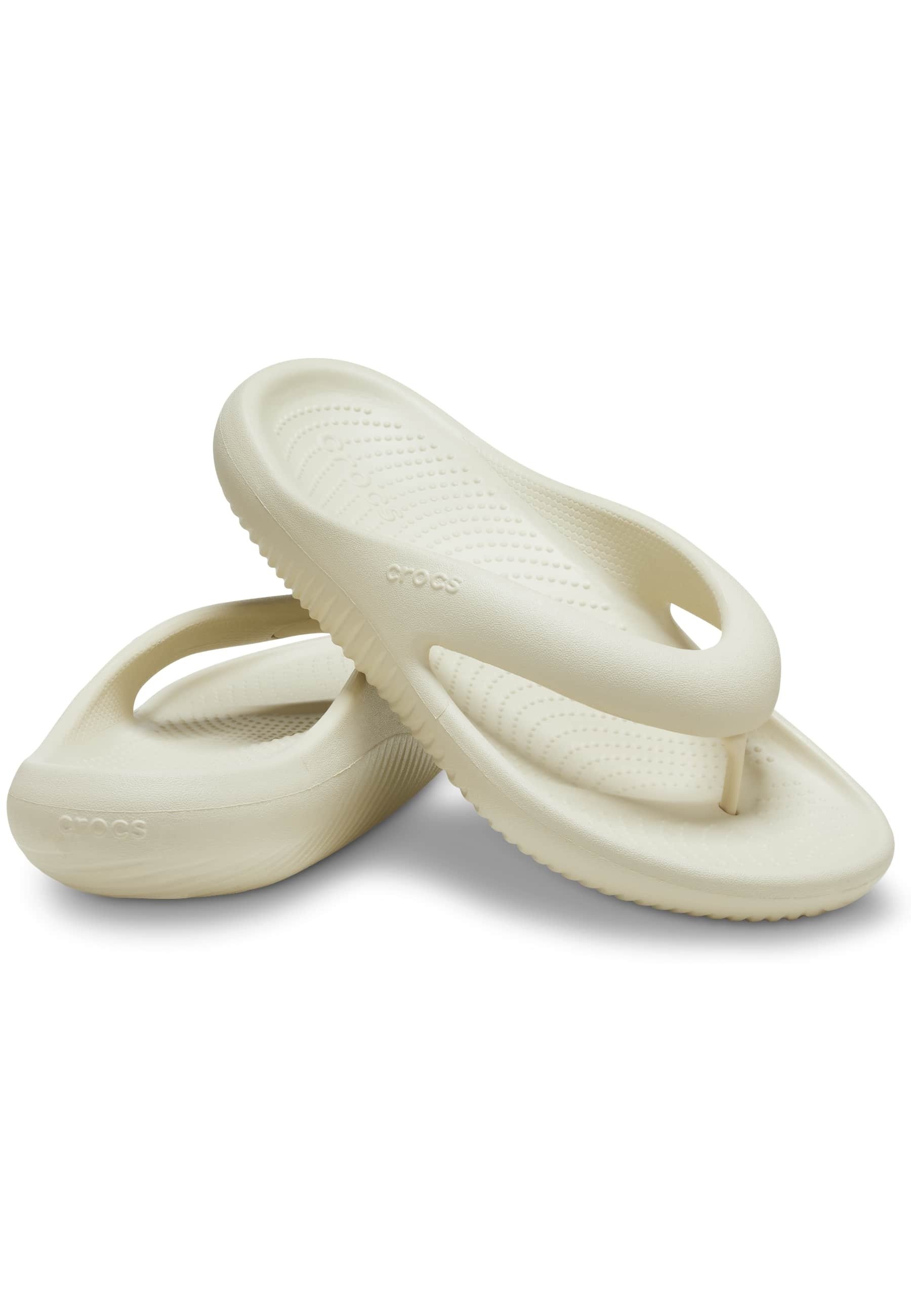 Crocs MELLOW Pool shoes bone mottled beige Zalando