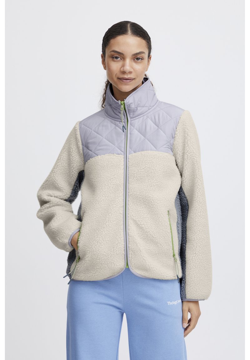 TheJoggConcept JCBerri - Fleece jacket - thistle mix/purple - Zalando.co.uk