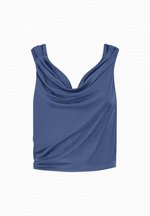 GAUGE81 JUARA DRAPED - Blouse - storm/blue-grey - Zalando