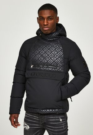 Glorious Gangsta VALLOR SHORT PUFFER JACKET - Vinterjakke - jet black ...