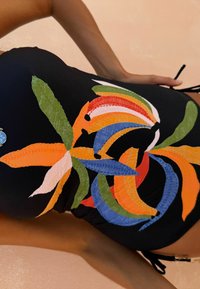 Never Fully Dressed REGULAR FIT - TUMMY CONTROL BANDEAU SWIMSUIT ...