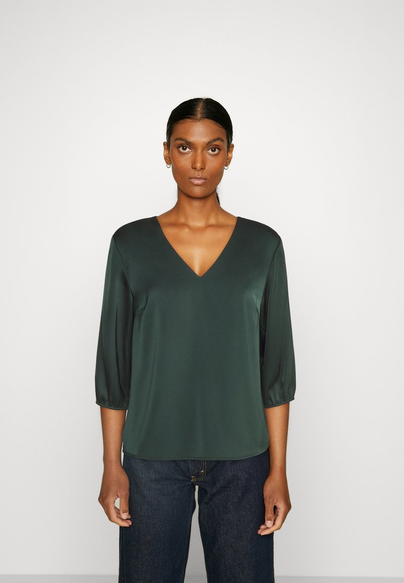 Anna Field Blouse - dark green/vert foncé - ZALANDO.FR