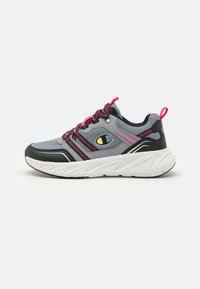 Champion WARRIOR - Sportovní boty - grey/black/fucsia/lime/šedá ...