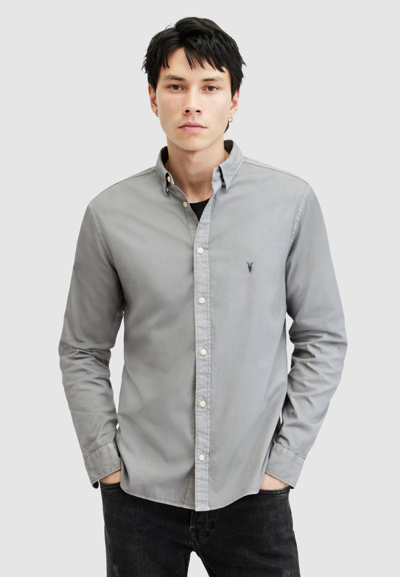 AllSaints HAWTHORNE - Shirt - ash grey/grey - Zalando.co.uk