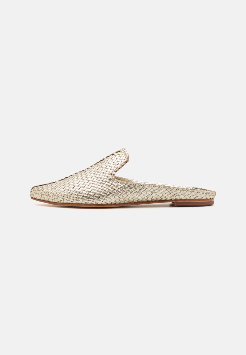 Melvin & Hamilton LYDIA 6 - Mules - platin/nude/gold/doré - ZALANDO.FR