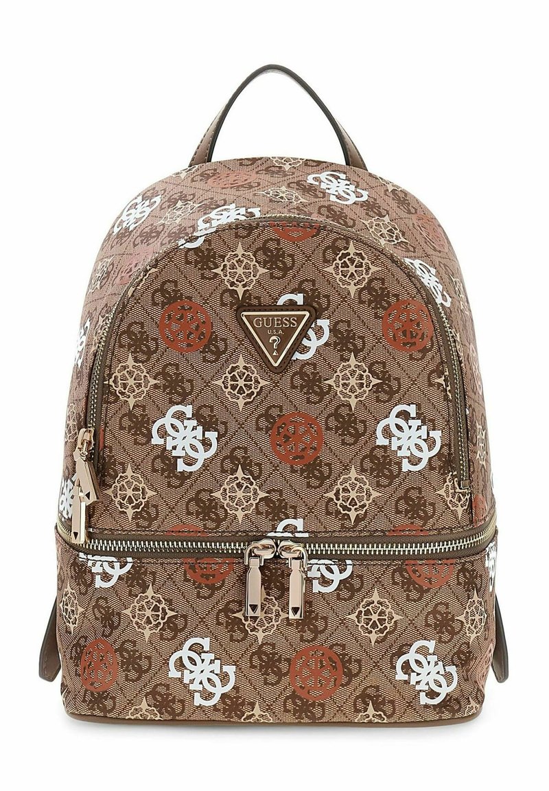 Guess ELIETTE LOGO BACKPACK - Tagesrucksack - ginger logo/hellbraun ...