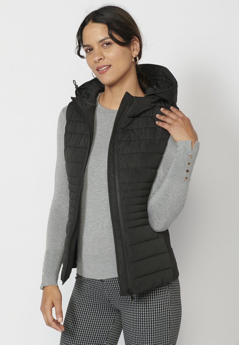 Koroshi Chaleco - black/negro - Zalando.es