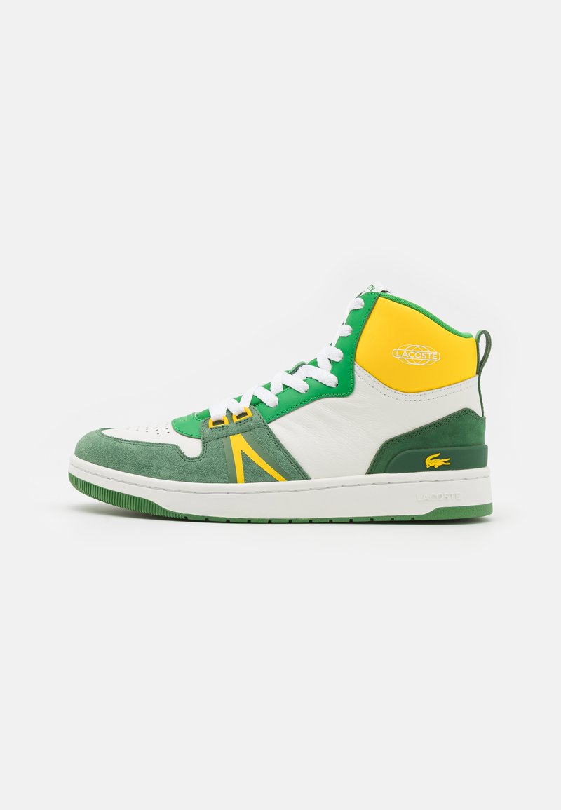 Lacoste MID - Sneaker high - white/green/weiß - Zalando.de