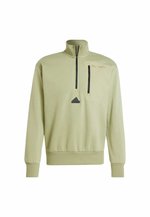 adidas Sportswear CITY ESCAPE HALF - Sweatshirt - tent green/grün ...