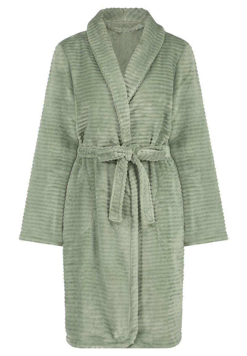 Hunkemöller Peignoir - green/vert - ZALANDO.FR