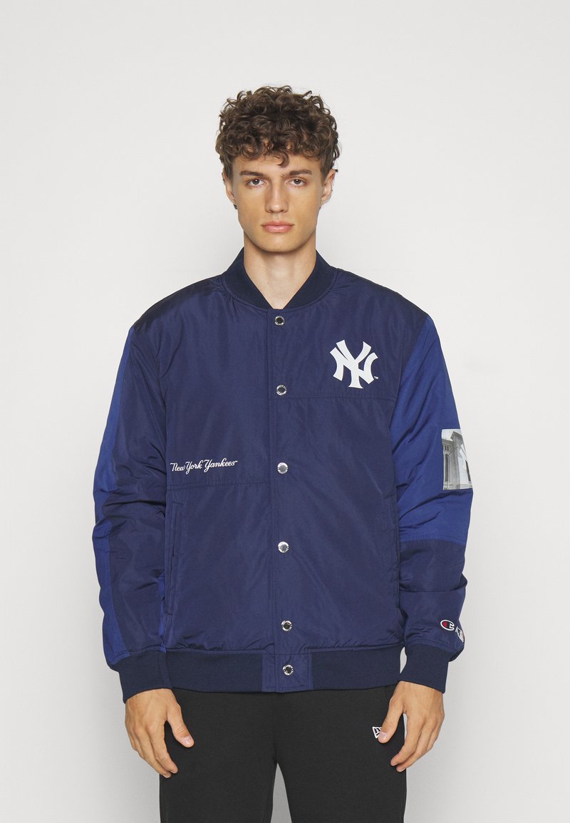 Champion MLB Los Angeles Dodgers Bomber Jacket - Club wear - dark blue ...