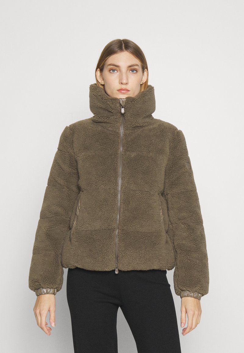 Save the duck JENNIE - Winter jacket - mud grey/grey - Zalando.co.uk