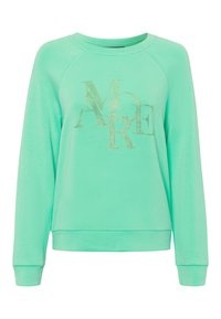zero MIT GLITZERSTEINCHEN - Sweatshirt - patch greengreen/grün - Zalando.de