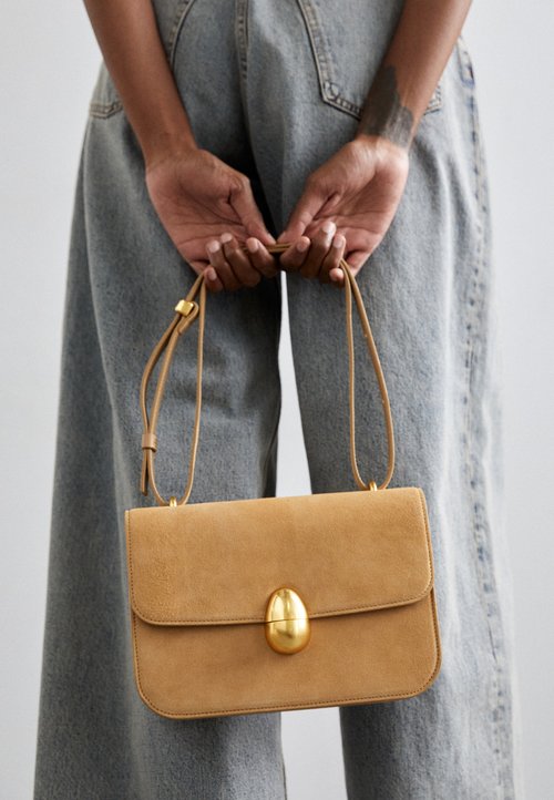 BALAGAN ROFE M NEW LOGO - Olkalaukku - smoky/beige - Zalando.fi