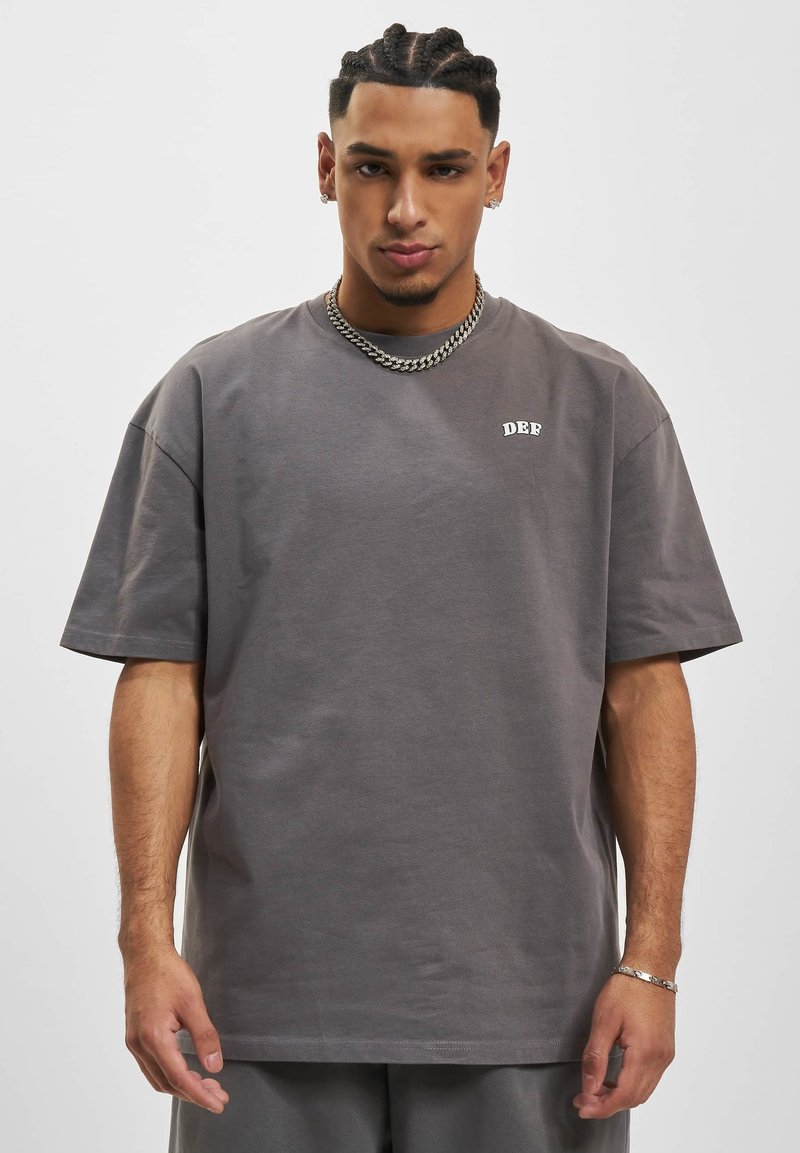 DEF PLAIN - T-shirt basic - anthracite/grigio scuro - Zalando.it