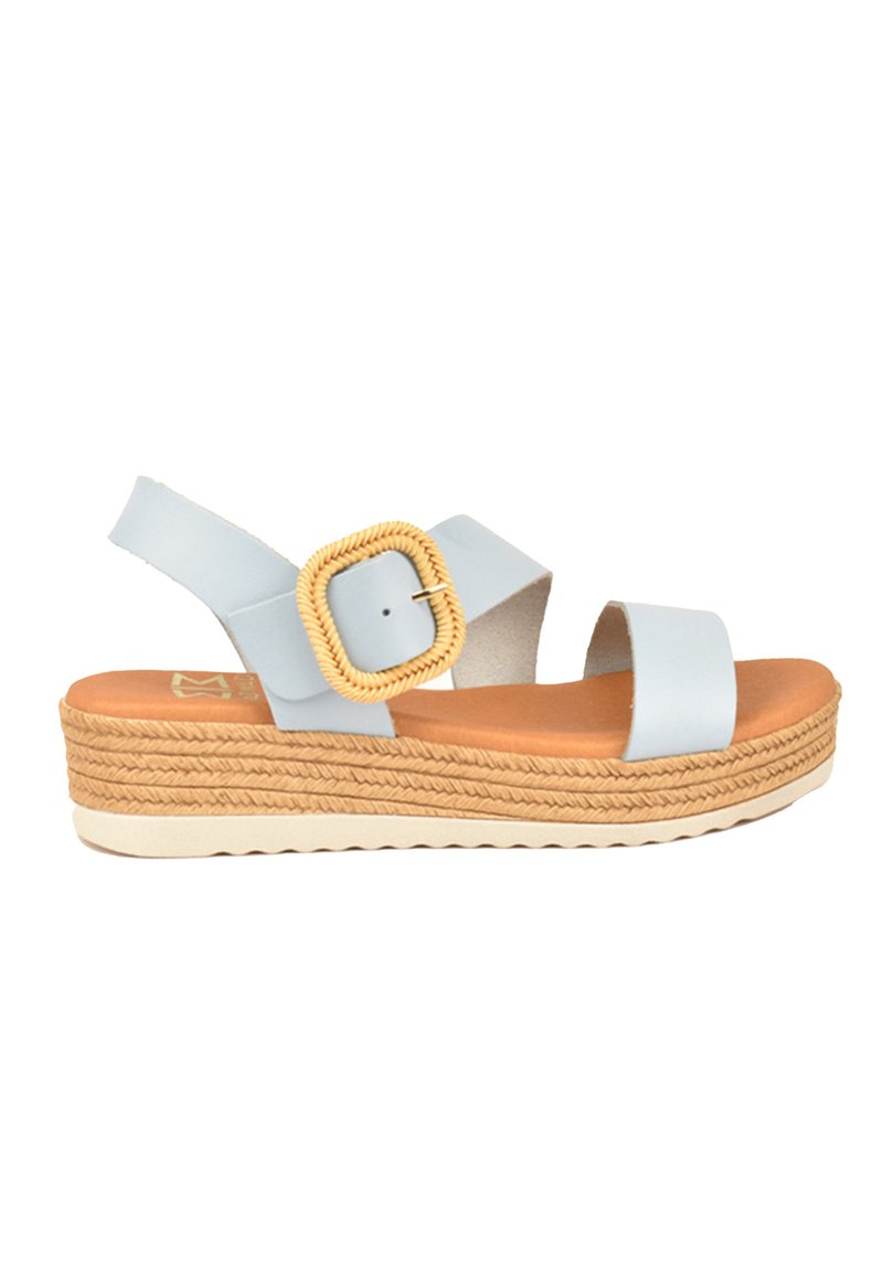 Mad Mad Platform sandals - azure/blue - Zalando