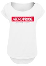 F4NT4STIC RETRO GAMING MICROPROSE - T-Shirt print - white/weiß - Zalando.de