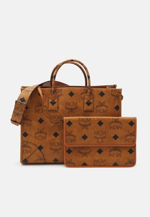 MCM TRACY SHOULDER SMALL - Handtasche - black/schwarz - Zalando.ch