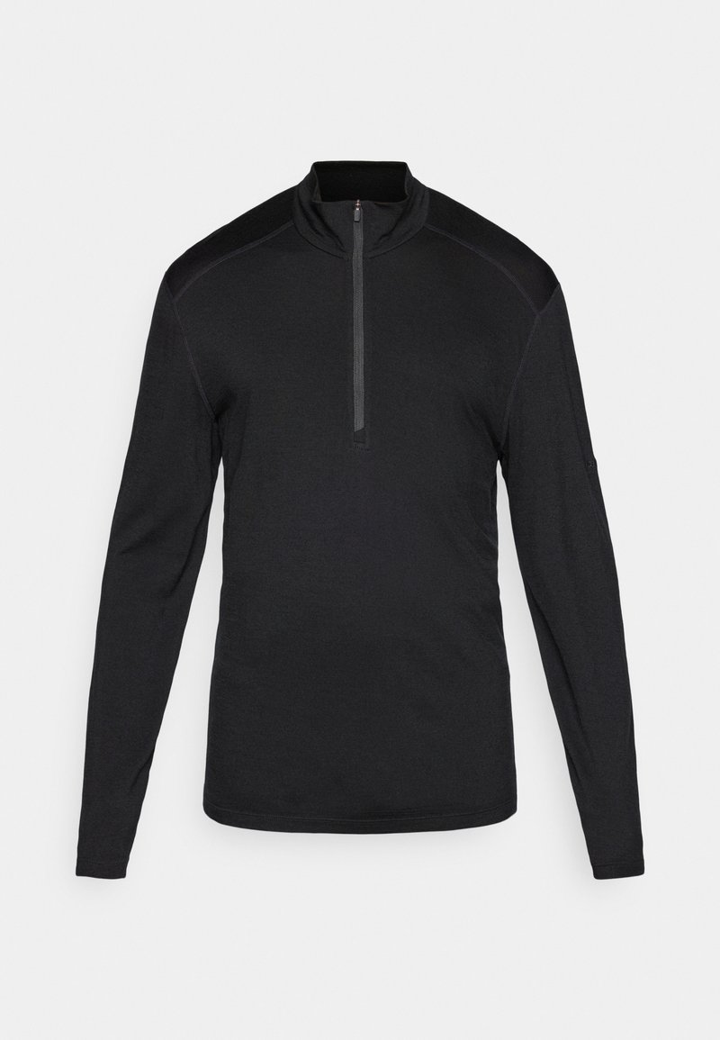icebreaker MEN HALF ZIP - Undertrøye - black/svart - Zalando.no