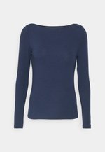 GAP Petite BATEAU - Camiseta de manga larga - navy uniform/azul marino - Zalando.es