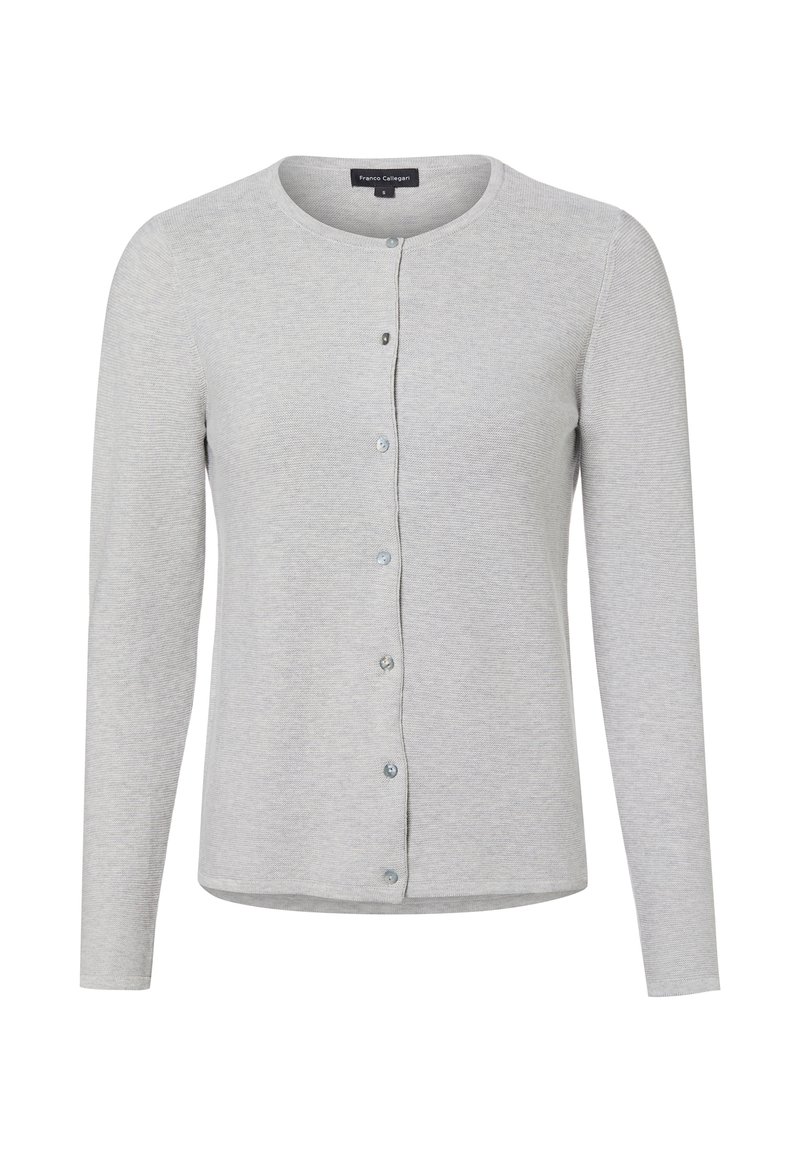 Franco Callegari Cardigan - hellgrau/light grey - Zalando