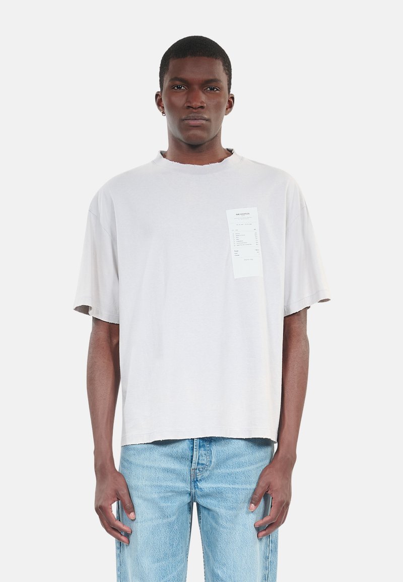 The Kooples AVEC SÉRIGRA RECEIPT TEE MANCHES COURTES - T-Shirt print ...