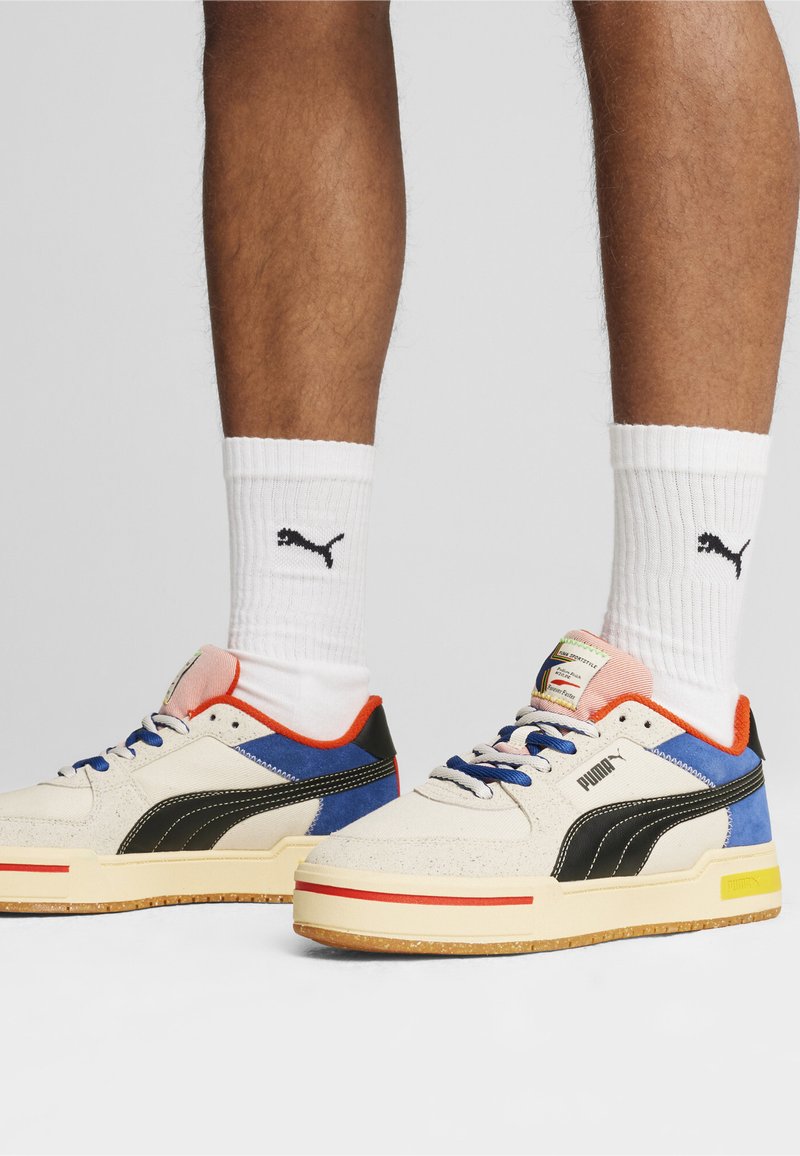 Puma Trainers - alpine snow- black-creamy vanilla/white - Zalando.ie