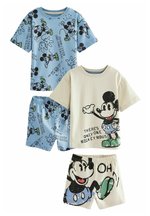Next SHORT PYJAMAS 2 PACK - Pizsama szett - mickey mouse/kék - Zalando.hu