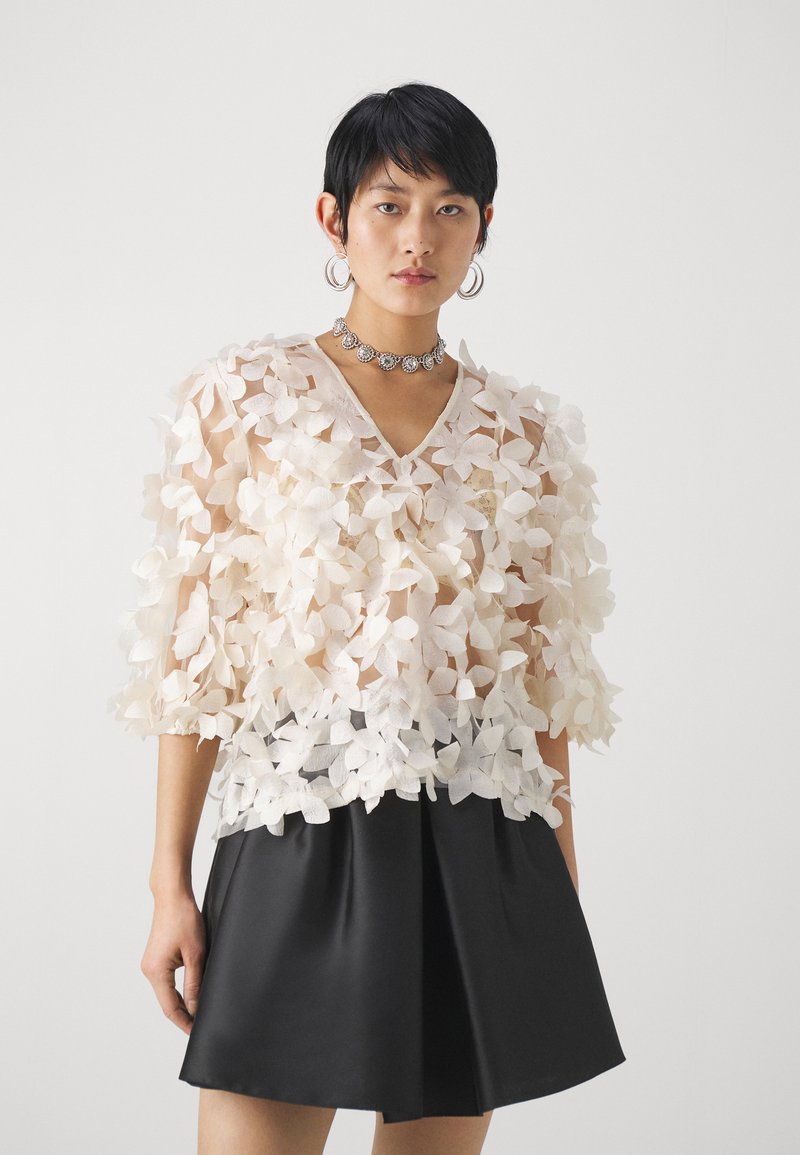 Ida Sjöstedt MYLA - Blus - cream white/offwhite - Zalando.se