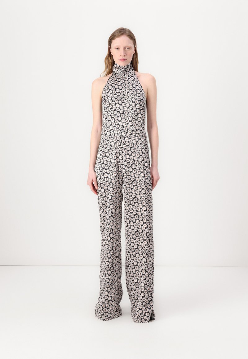 HUGO KETANIA - Mono - black/white/caqui - Zalando.es