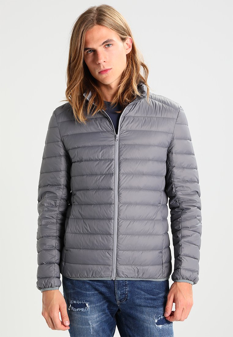 Urban Classics DULL - Down jacket - dark grey - Zalando