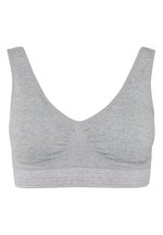 BeeDees COMFEE CROP - Bustier - graumelange/grau-meliert - Zalando.at