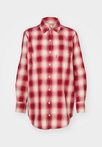 Levi's® HASINA TUNIC - Skjorta - red/mörkröd - Zalando.se