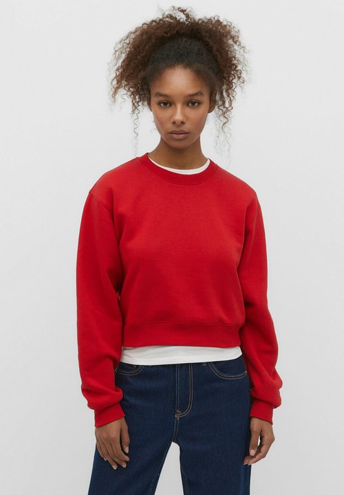 LELA HIGH COLLAR - Sweatshirt - red/röd - Zalando.se