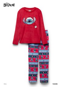 Tezenis STITCH DISNEY SET - Pyjama - blue & red/rouge clair chiné - ZALANDO