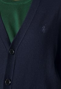 Polo Ralph Lauren LONG SLEEVE CARDIGAN - Cardigan - hunter navy/dark blue - Zalando.de