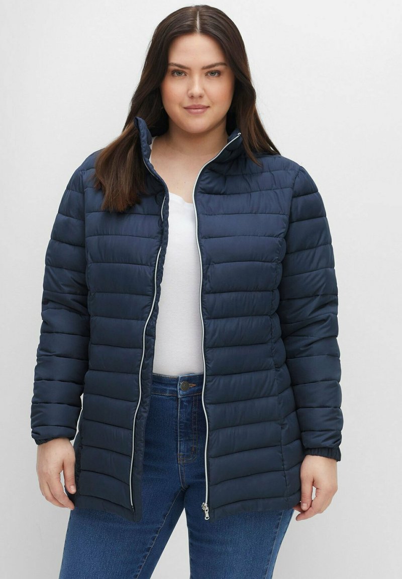 Sheego SHEEGO STEPP - Manteau d'hiver - nachtblau/bleu marine - ZALANDO.BE