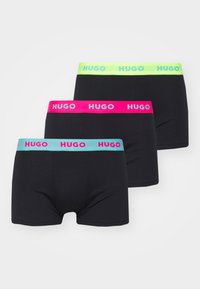 HUGO TRIPLET PACK - Panties - blau/grün/schwarz/dunkelblau - Zalando.ch