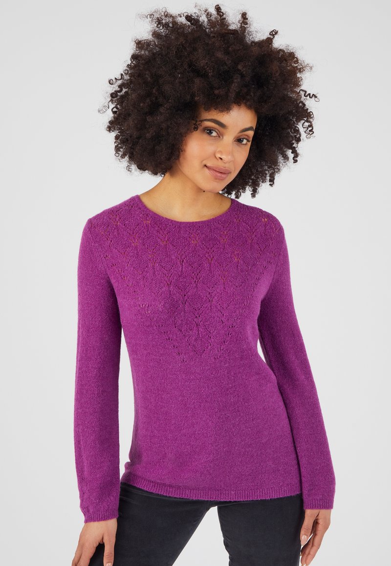 Damart Pullover - violet - ZALANDO.FR