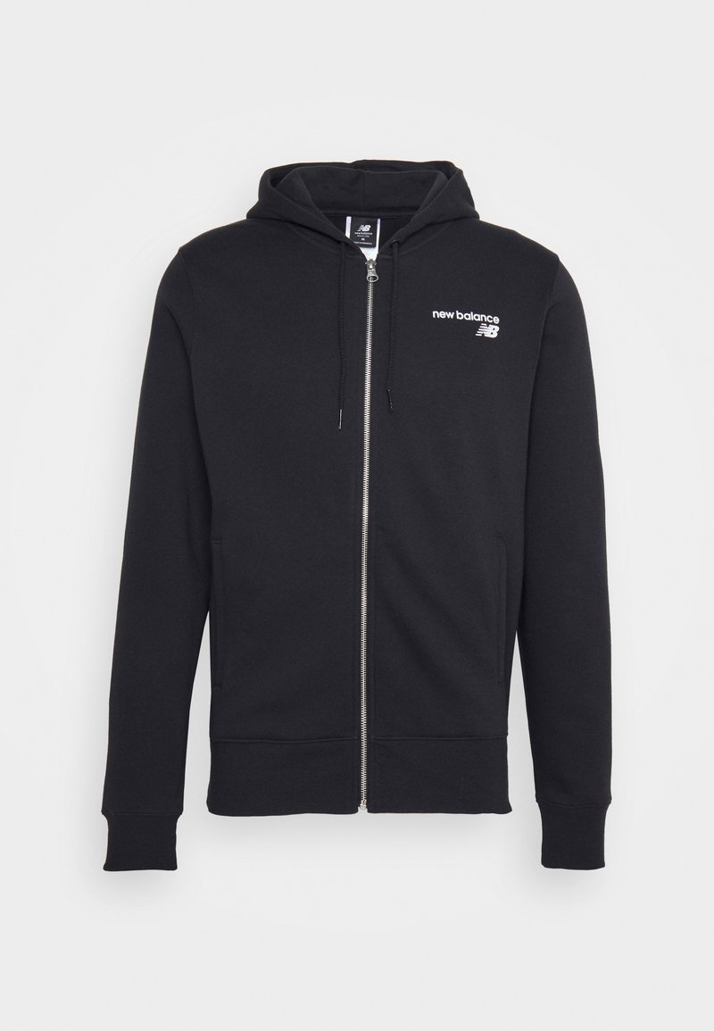 New Balance CLASSIC CORE FULL ZIPPER - Zip-up sweatshirt - black ...