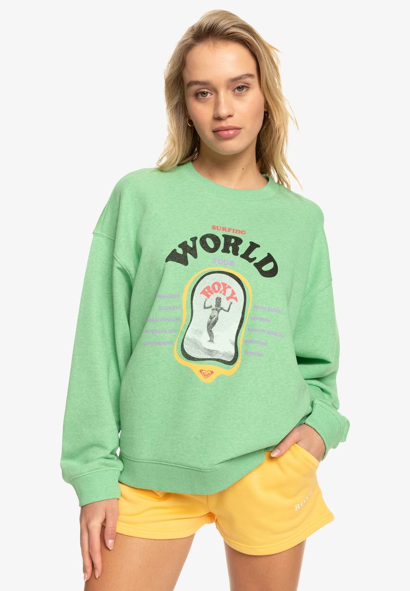 Roxy TAKE YOUR PLACE A - Sweatshirt - absinthe green/green - Zalando.co.uk