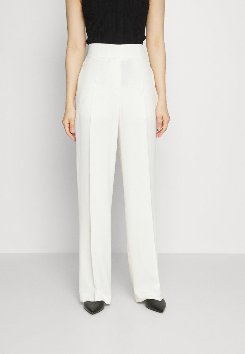 BOSS TEZUKI - Trousers - open white/white - Zalando.ie