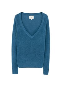 System Action V NECK FANCY - Jumper - blue - Zalando.ie
