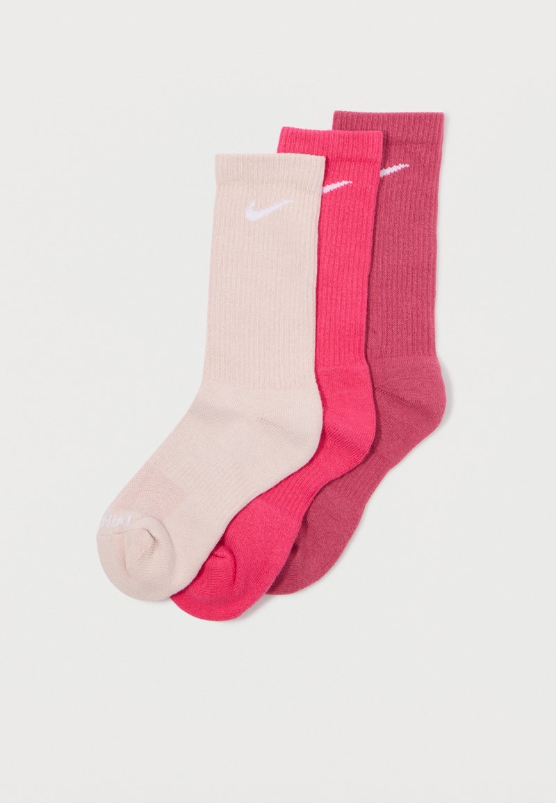 Nike Performance EVERYDAY PLUS CUSH CREW UNISEX 3 PACK - Sportsokken ...