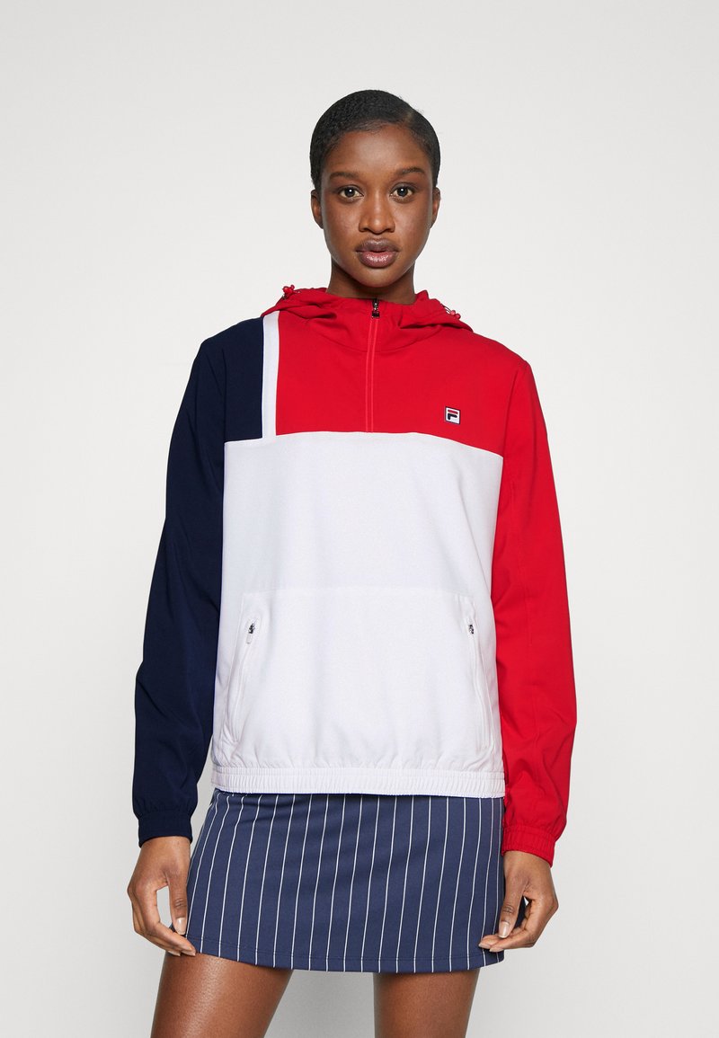 Fila MARLA - Training jacket - white/red/white - Zalando.ie