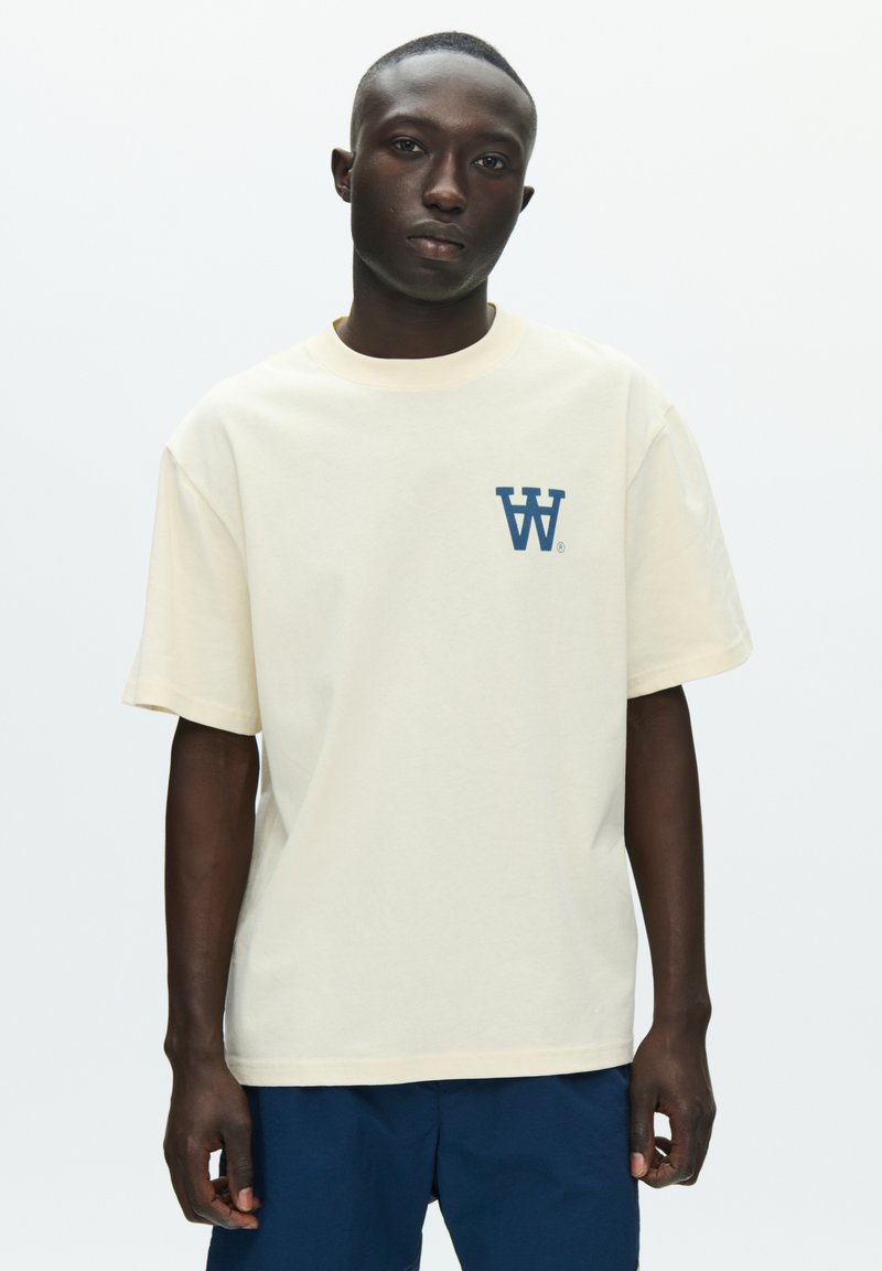 DOUBLE A BY W.W. WWLIAM - T-shirt print - turtledove/zandkleur - Zalando.nl