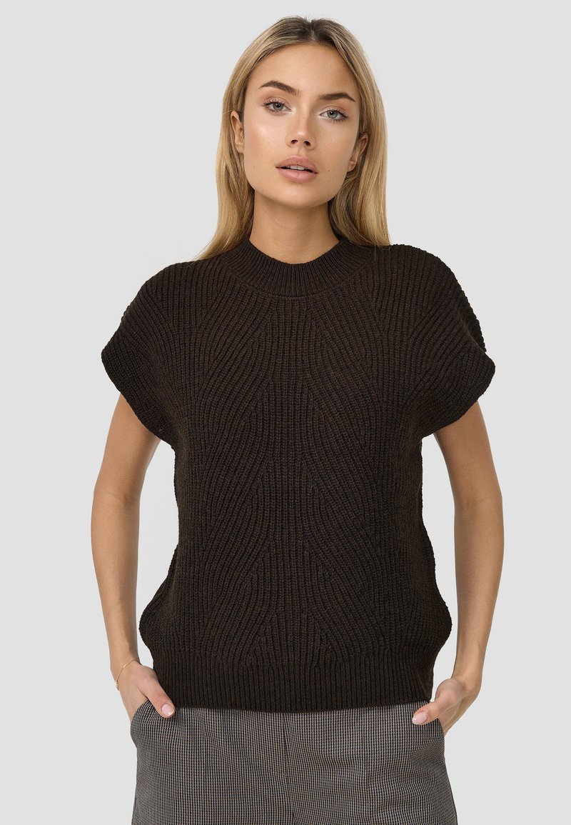 Re.draft T-Shirt basic - braun - Zalando.de