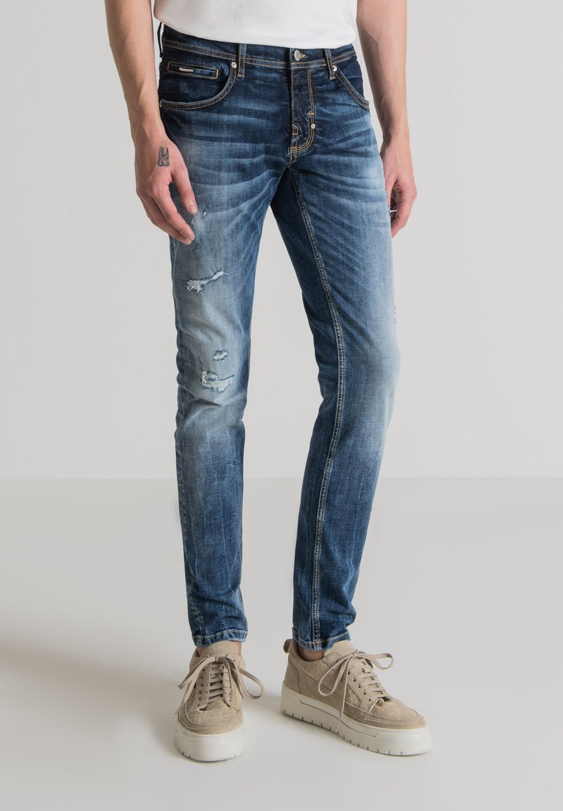 Antony Morato OZZY - Vaqueros slim fit - denim scuro/azul oscuro ...