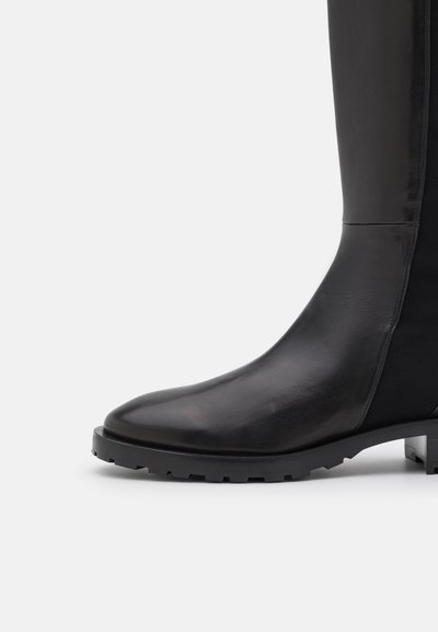 Stuart Weitzman KNEE HIGH LUG BOOT - Stiefel - black/schwarz - Zalando.ch